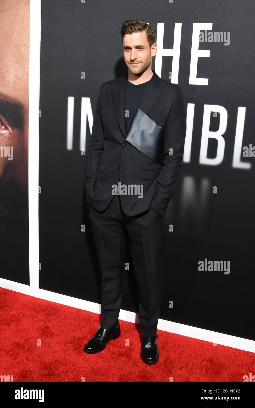 Hollywood, California, USA 24th February 2020 Actor Oliver Jackson ...