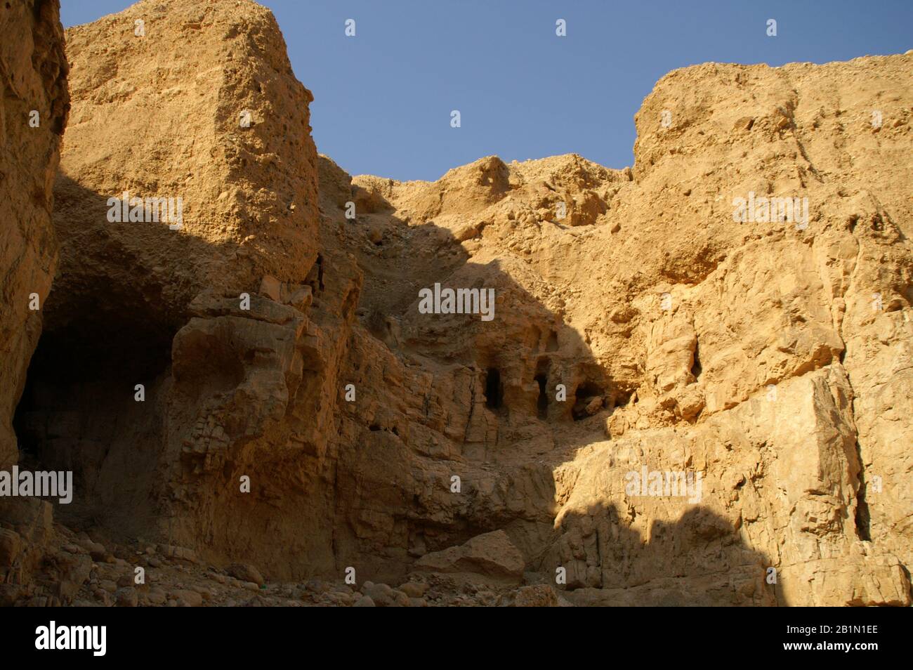 hiking in Arava desert, Israel, stones and sky Stock Photo - Alamy