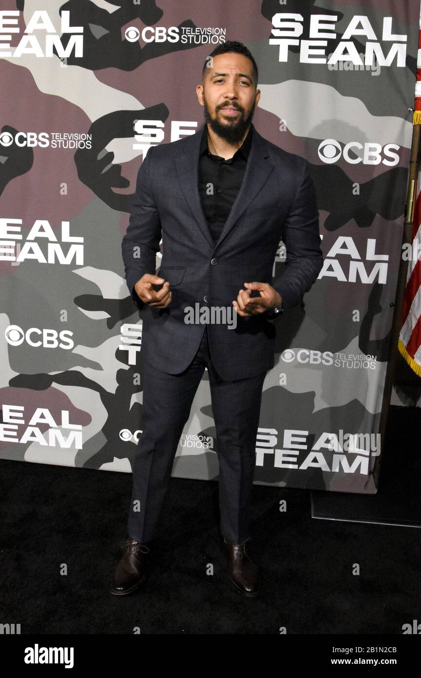 Hollywood, California, USA 25th February 2020 Actor Neil Brown Jr ...