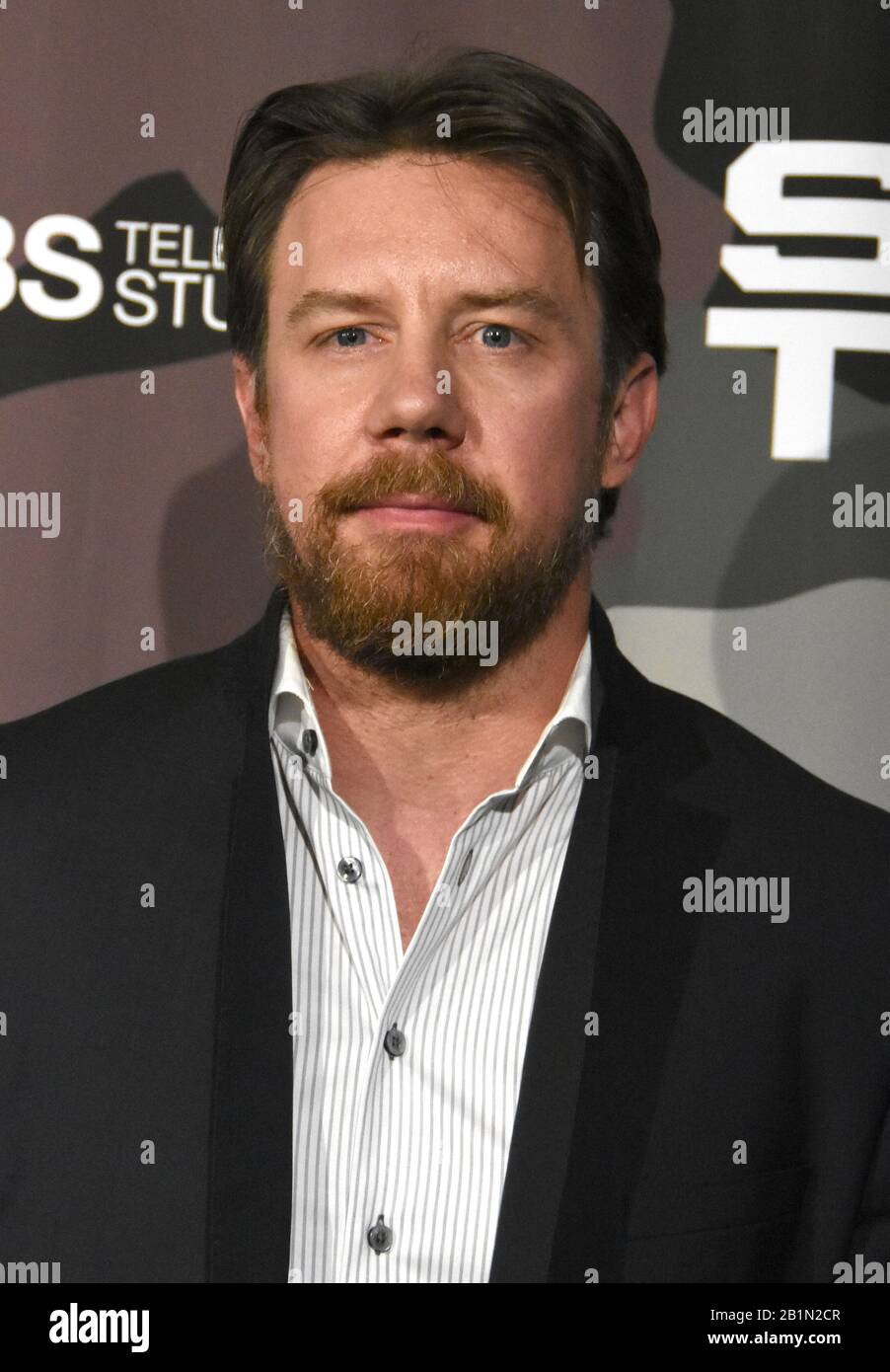 Hollywood, California, USA 25th February 2020 Actor Tyler Grey attends ...