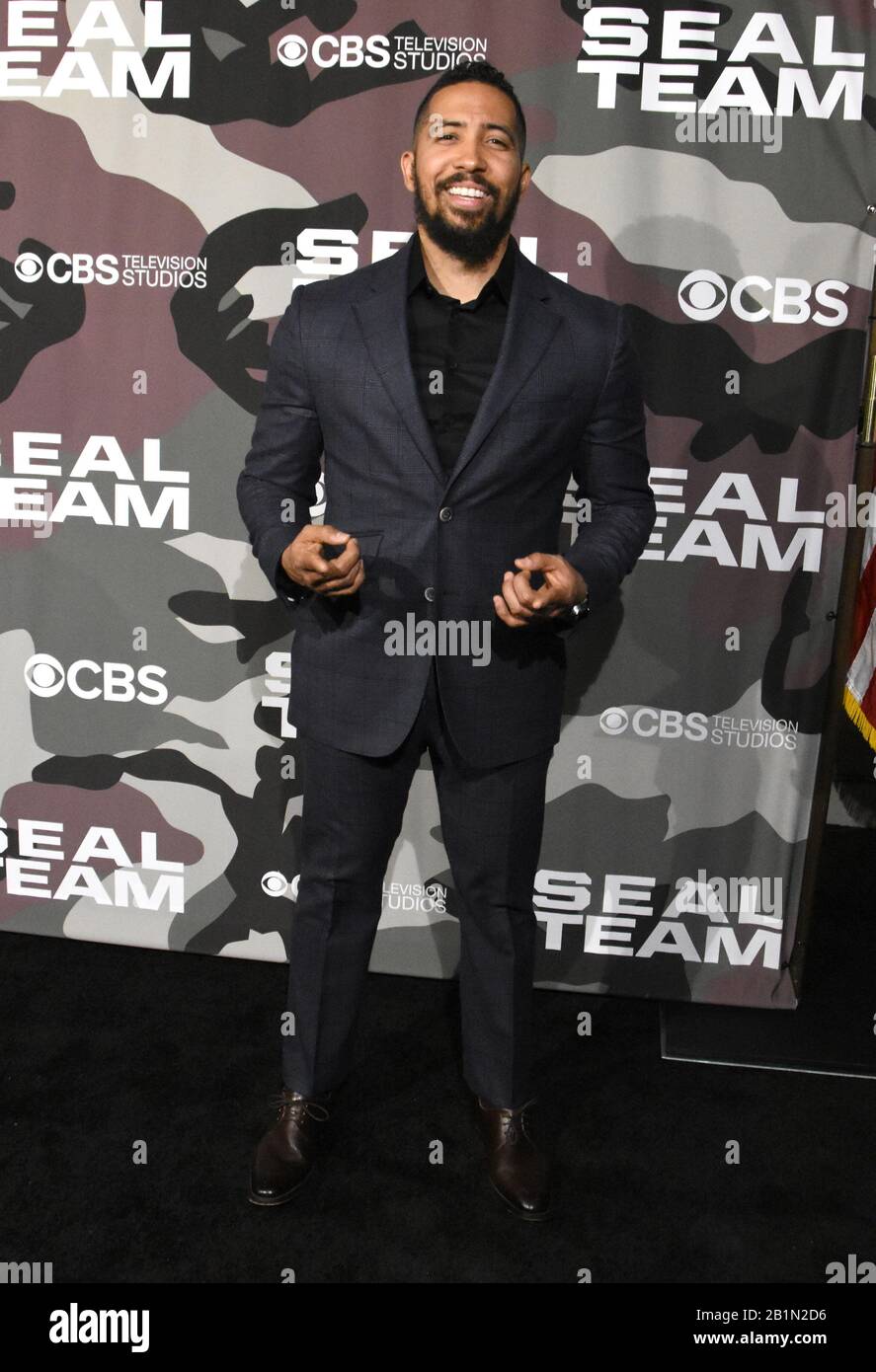 Hollywood, California, USA 25th February 2020 Actor Neil Brown Jr ...