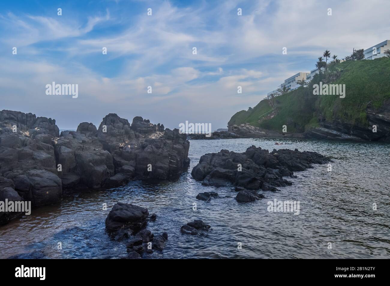 Pristine and natural Salt rock tidal pool in Dolphin coast Ballito ...