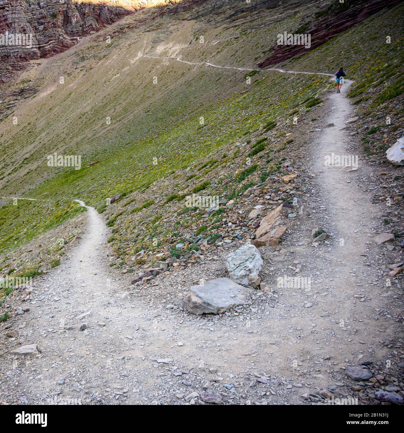 Steep switchback hi-res stock photography and images - Alamy