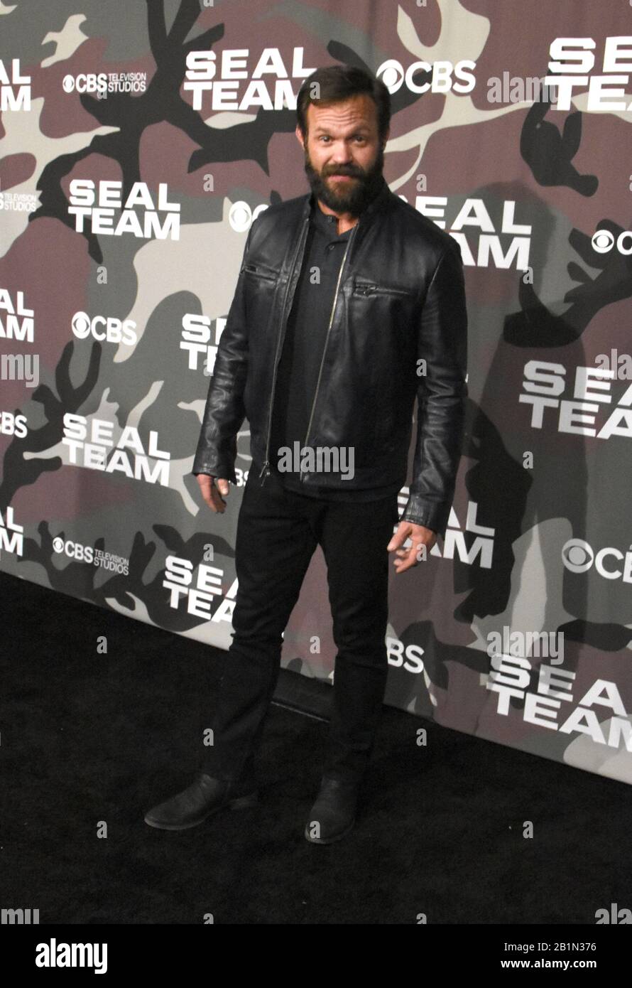 Hollywood, California, USA 25th February 2020 Actor Judd Lormand ...