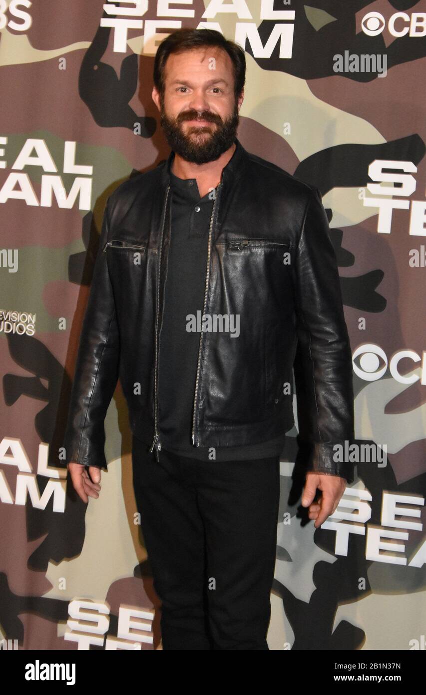 Hollywood, California, USA 25th February 2020 Actor Judd Lormand ...