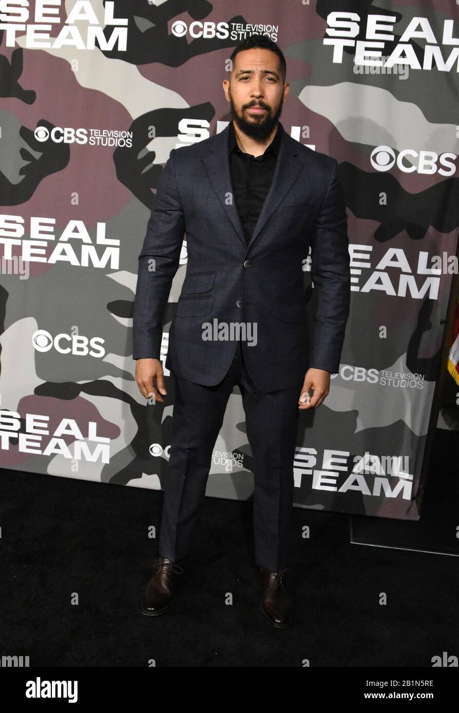 Hollywood, California, USA 25th February 2020 Actor Neil Brown Jr ...