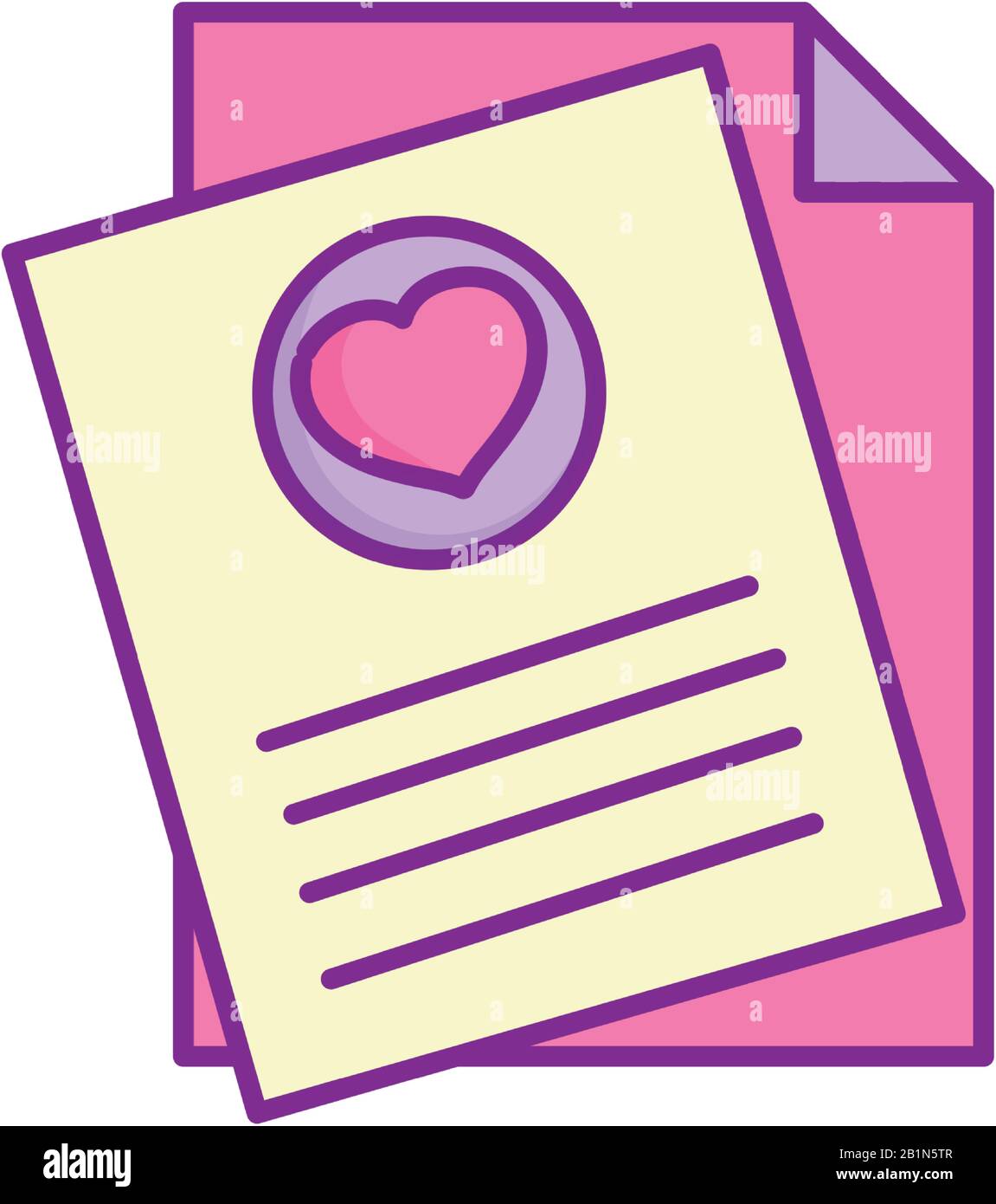 happy valentines day, letter card heart love vector illustration Stock ...