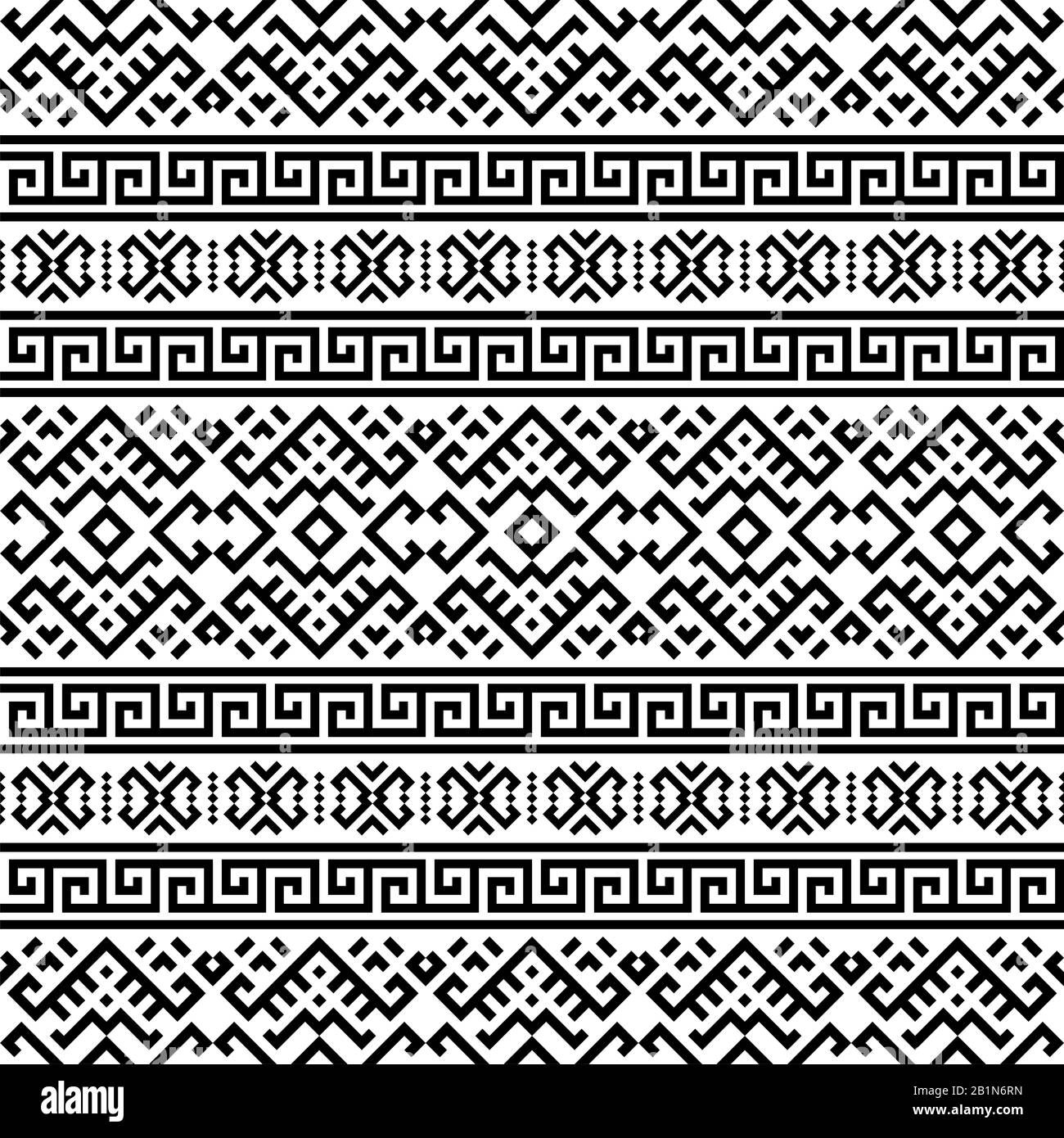 Aztec repeat Cut Out Stock Images & Pictures - Alamy