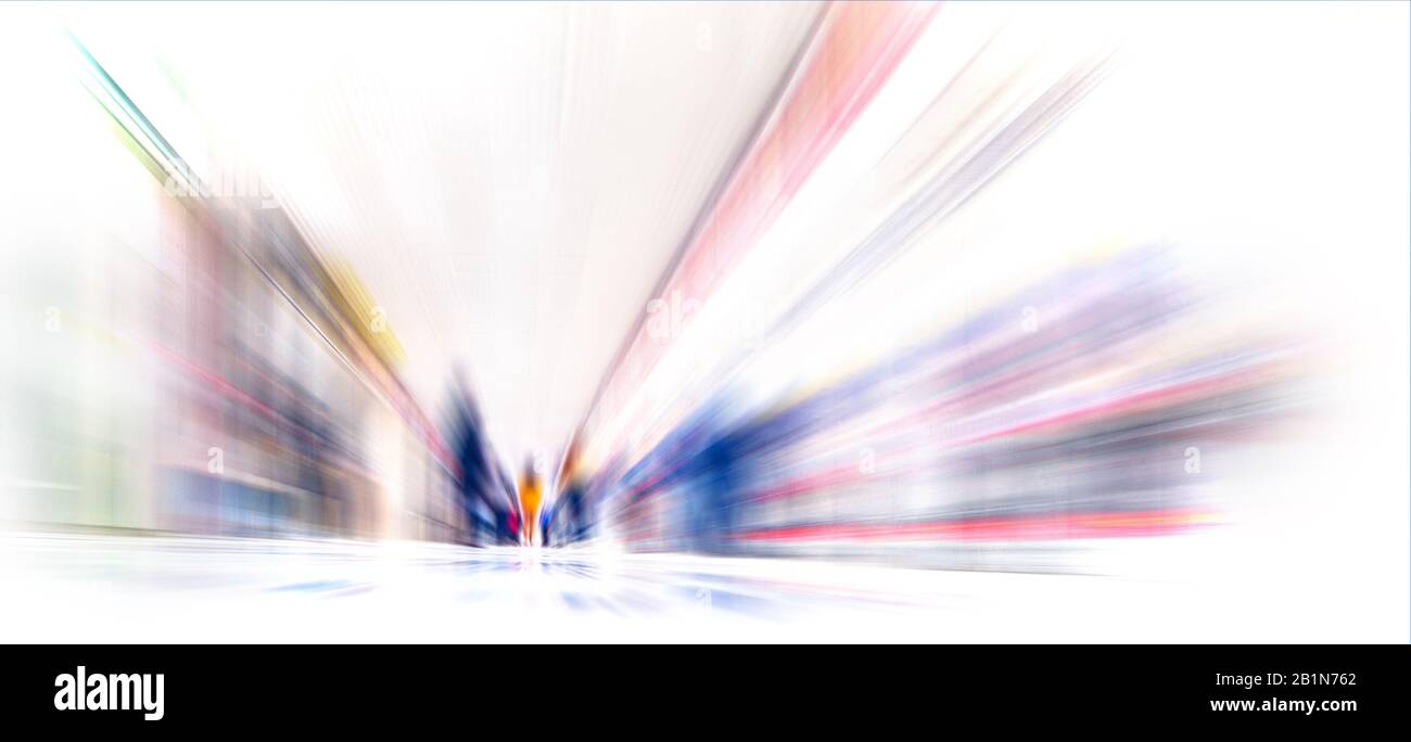 Abstract blurry motion hi-res stock photography and images - Alamy