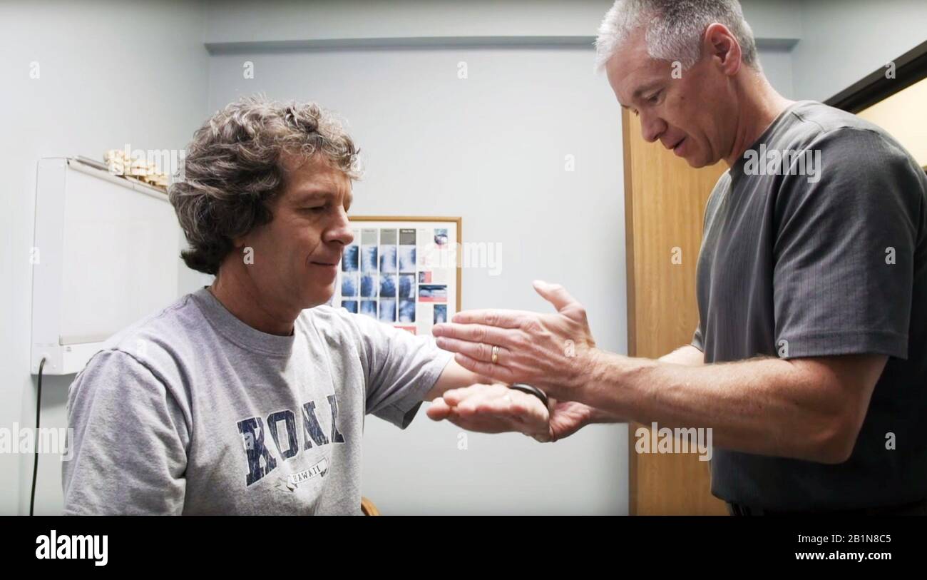 FOOSBALLERS, left: Robert Mares, 2019. © Pull Shot Productions ...