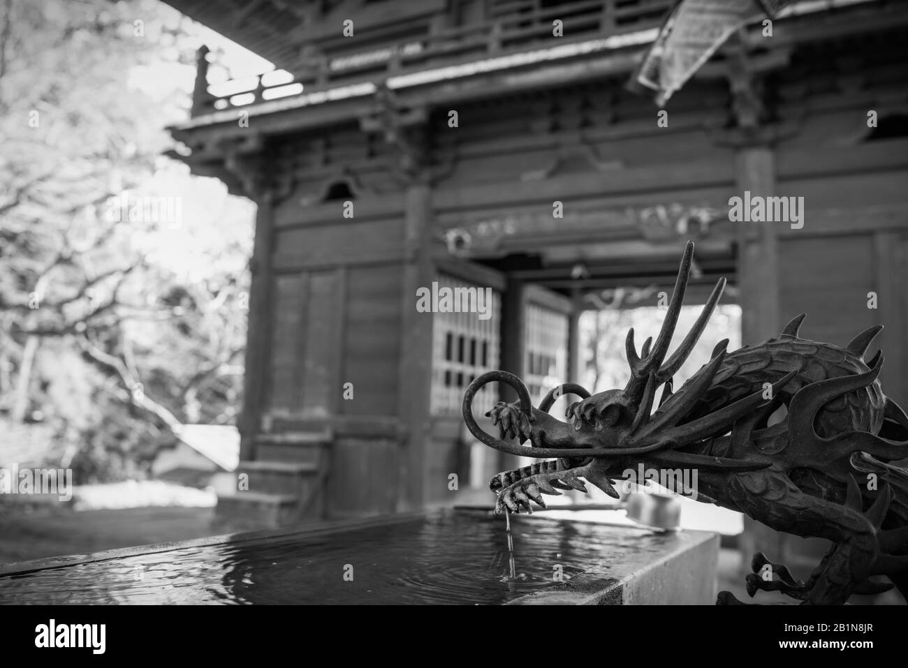 Black dragon temple hi-res stock photography and images - Alamy