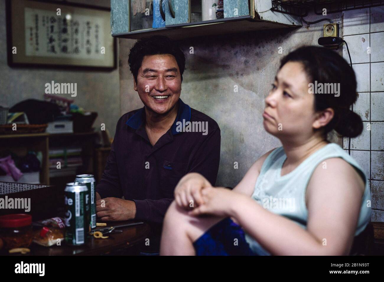 PARASITE, (aka GISAENGCHUNG), from left: SONG Kang-ho, JANG Hye-jin ...