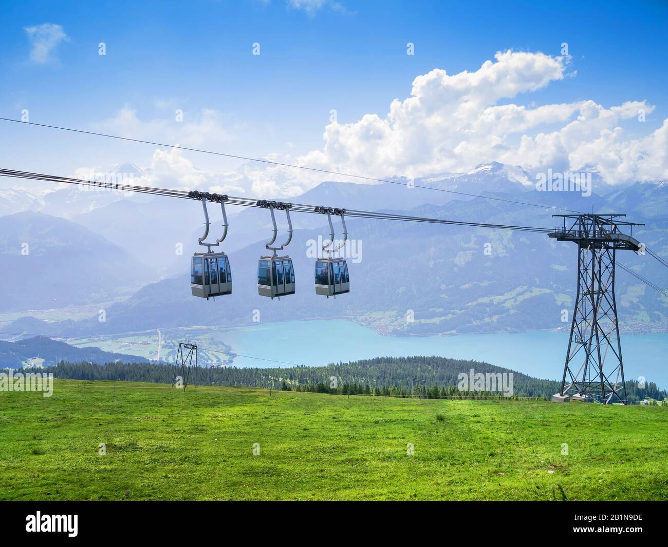 funicular railway at Mount Beaten, Switzerland Stock Photo - Alamy