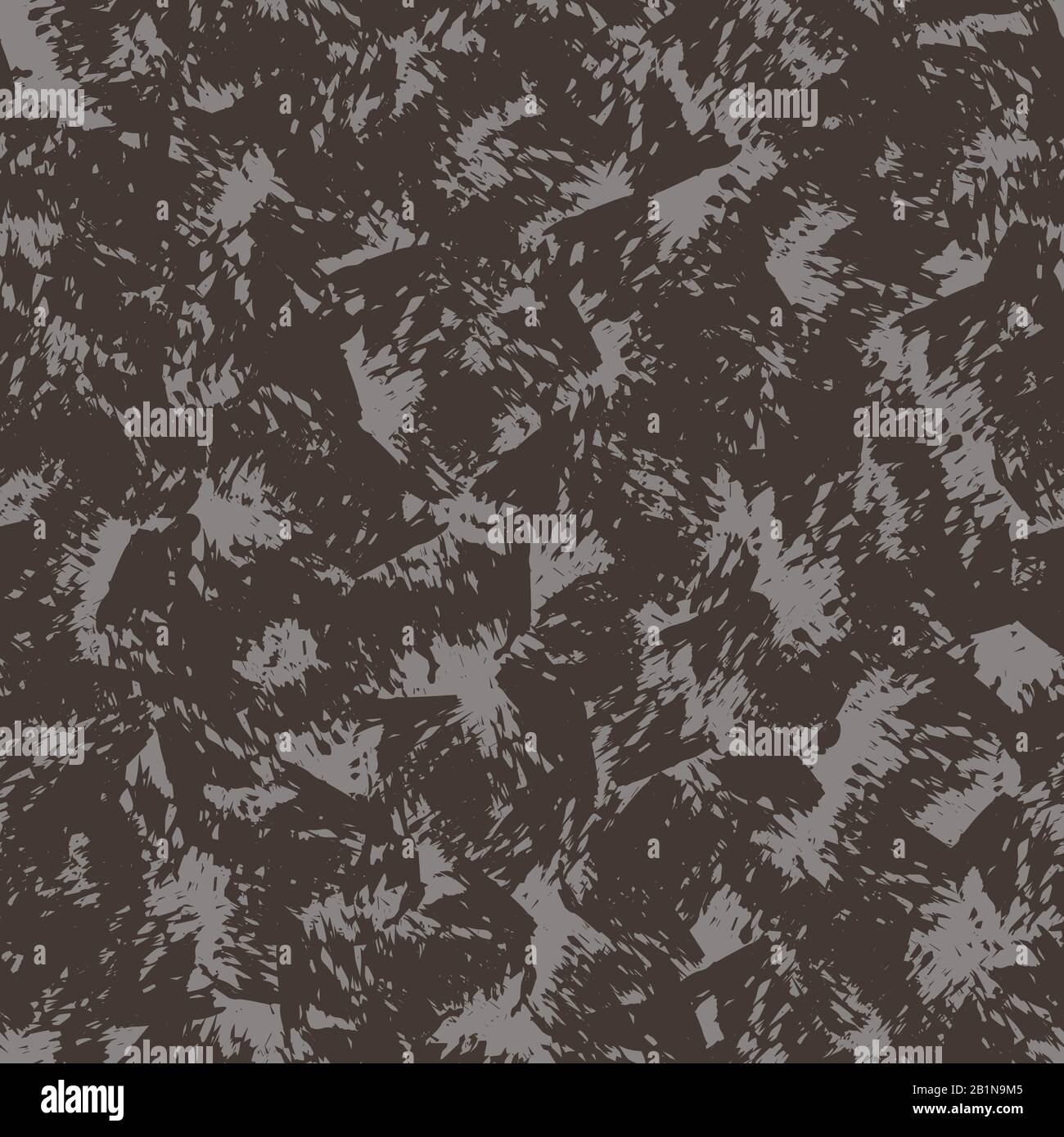 Seamless painterly worn vector texture pattern. Modern hand drawn ...