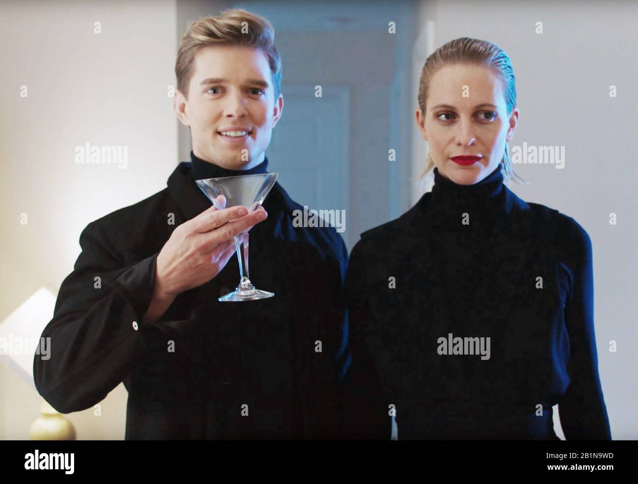 SPY INTERVENTION, from left: Drew Van Acker, Poppy Delevingne, 2020 ...