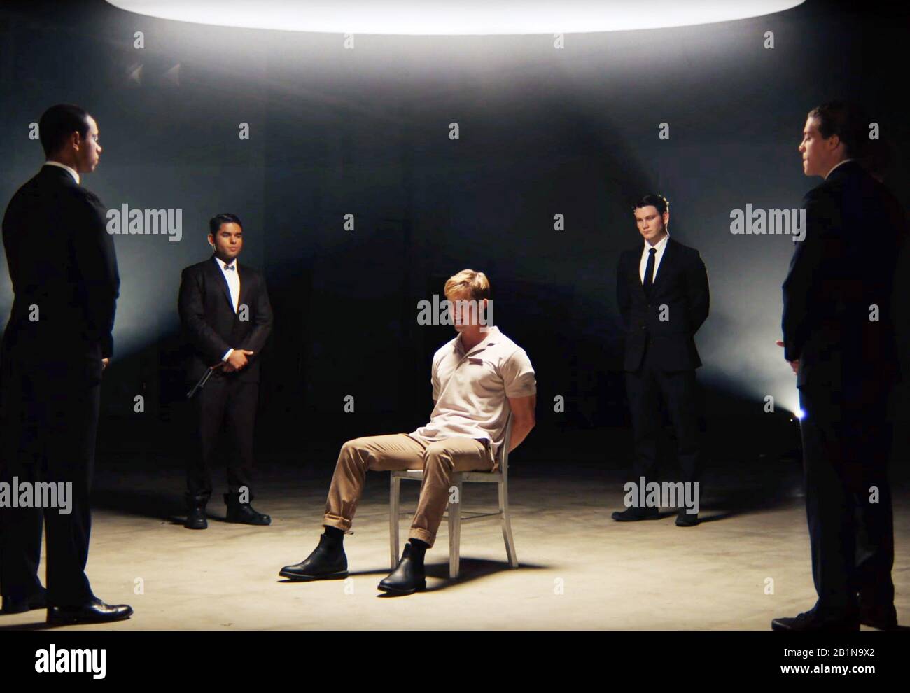 SPY INTERVENTION, center: Drew Van Acker, 2020. © Cinedigm / courtesy ...