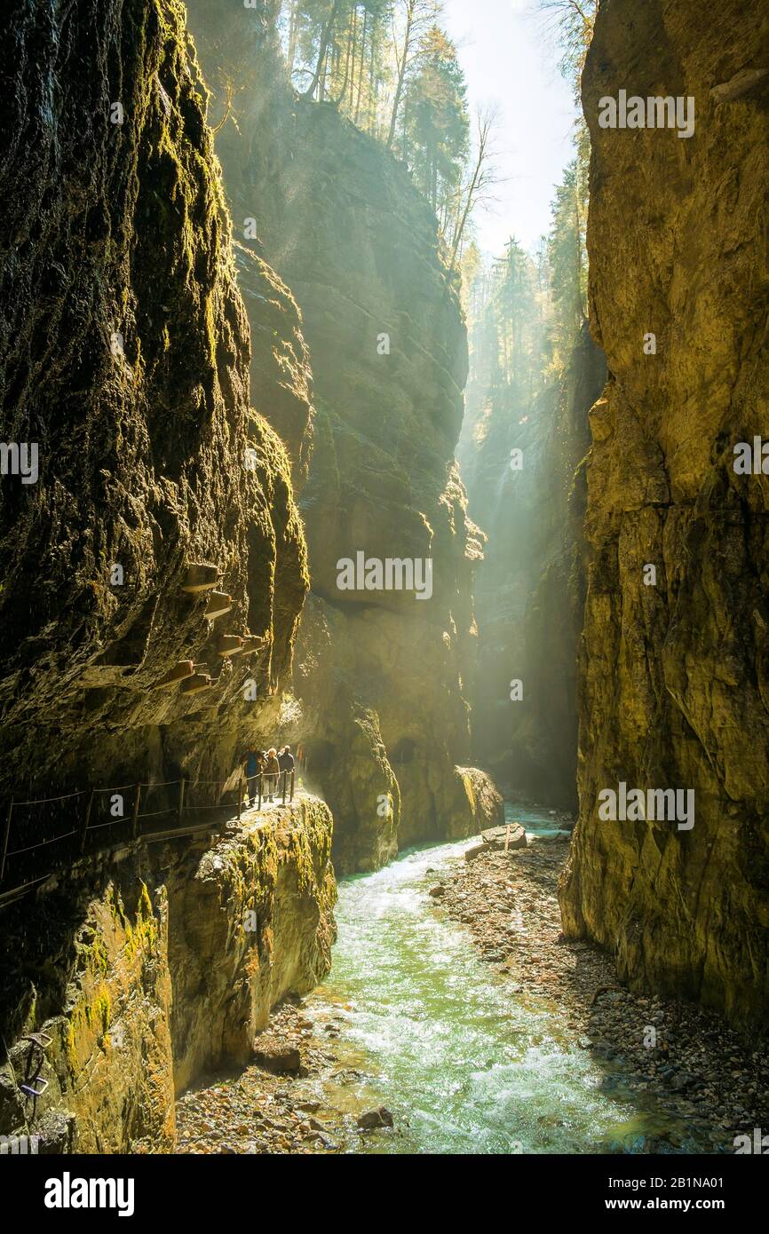 Partnach gorge wild water hi-res stock photography and images - Alamy