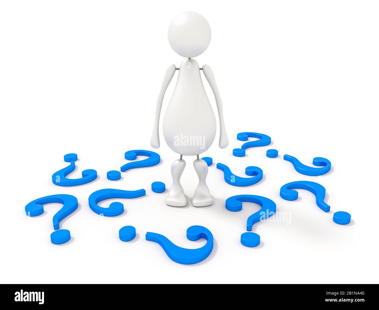 3d question mark icon in hi-res stock photography and images - Alamy