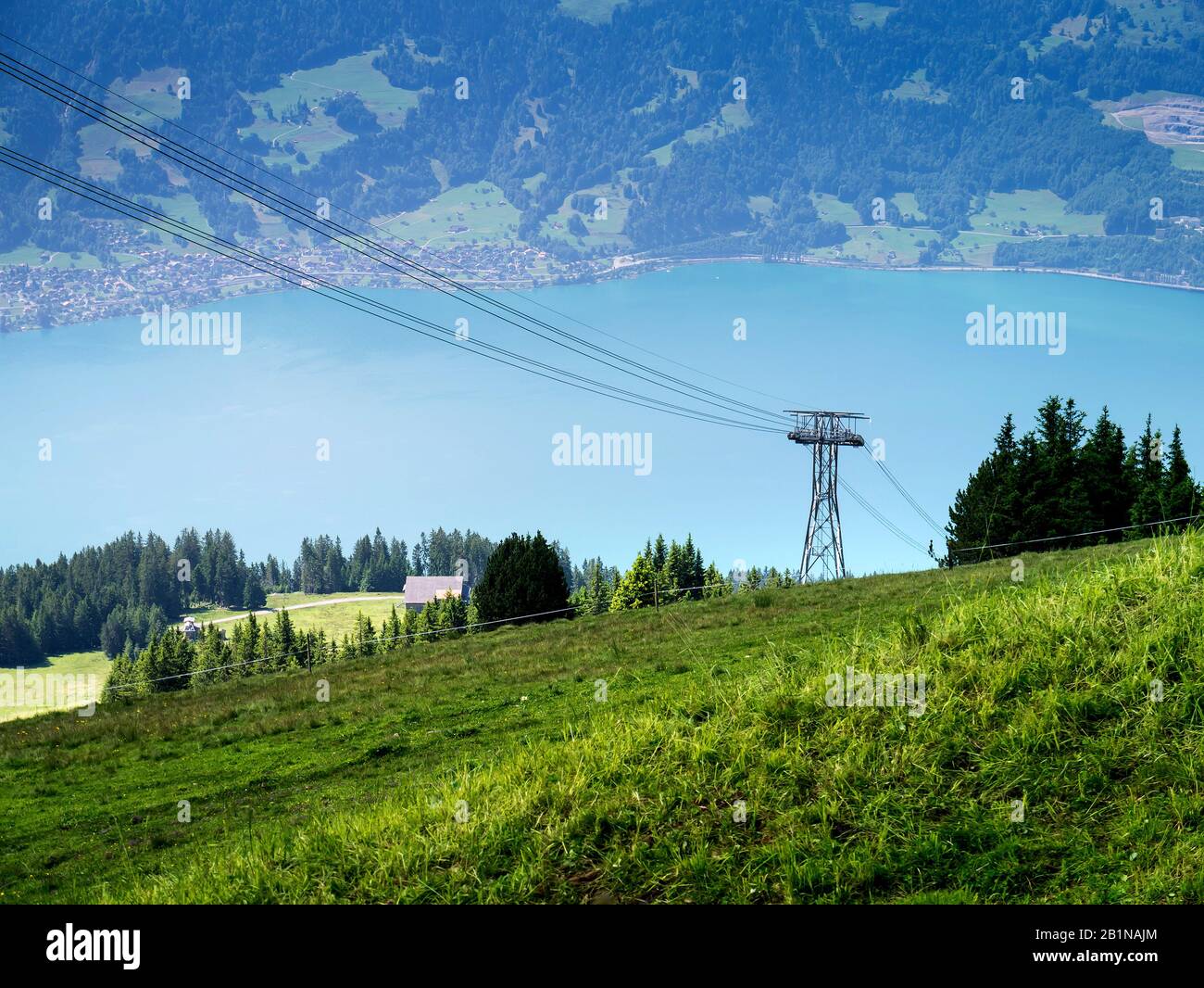 funicular railway at Mount Beaten, Switzerland Stock Photo - Alamy