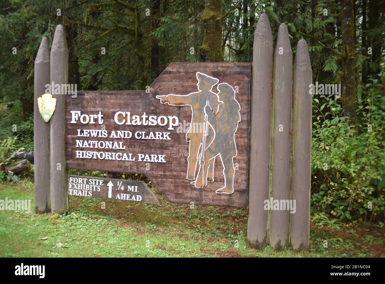 Fort clatsop winter quarters hi-res stock photography and images - Alamy