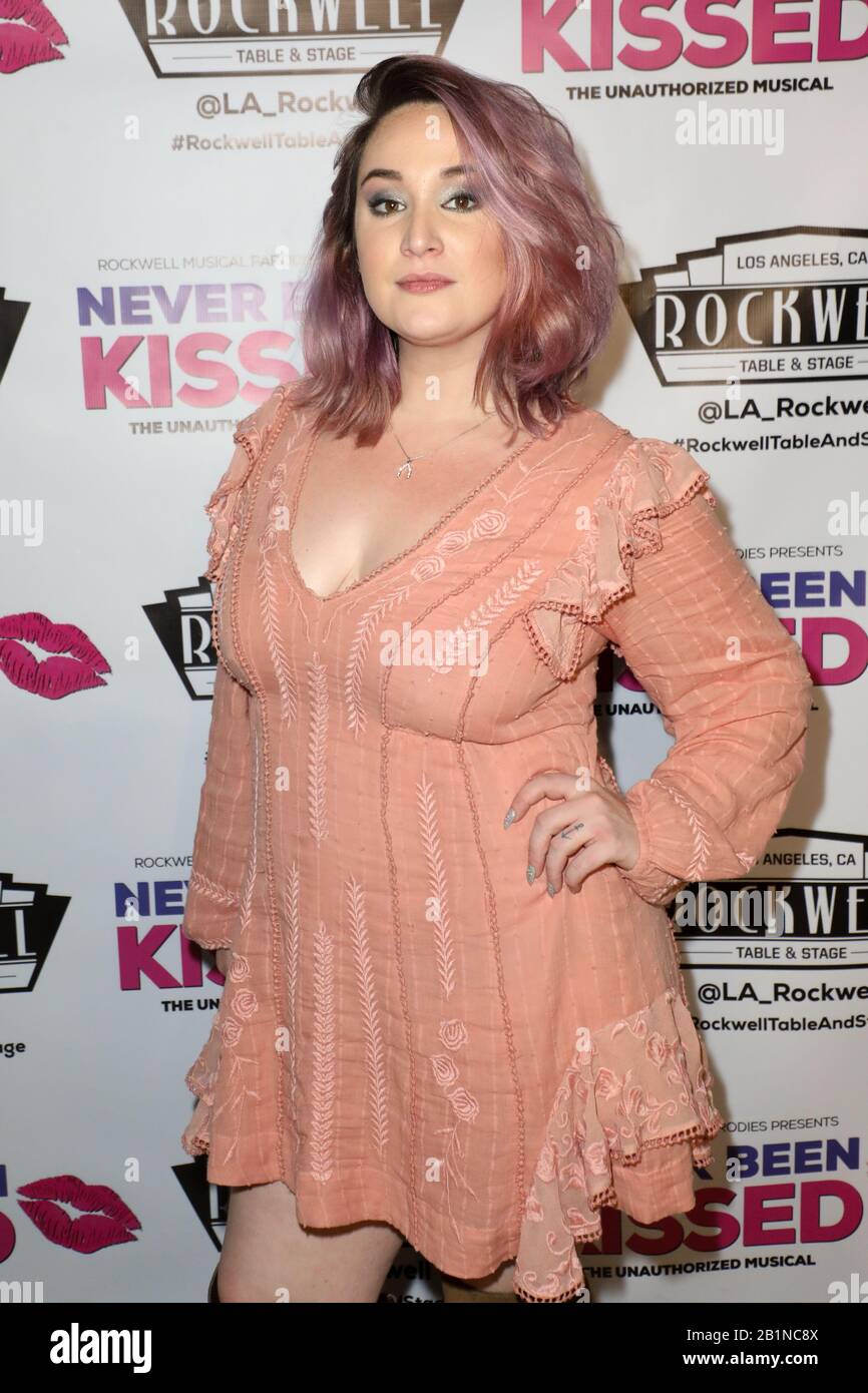 Premiere of 'Never Been Kissed' - The Unauthorized Musical at the Rockwell Table and Stage in ...