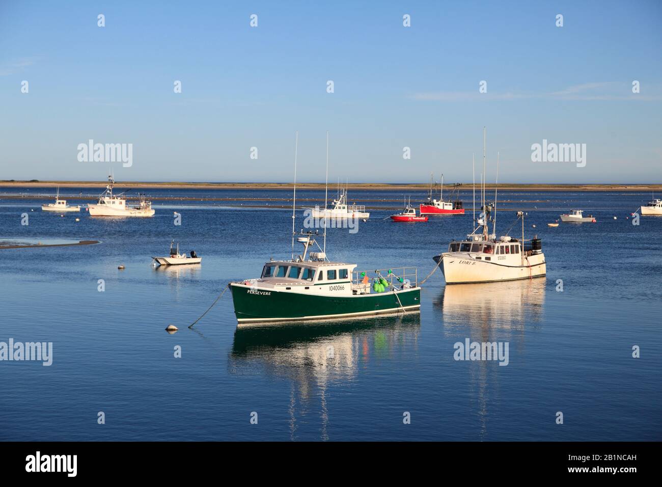 Fishing boats, Harbor, Chatham, Cape Cod, Massachusetts, New England ...