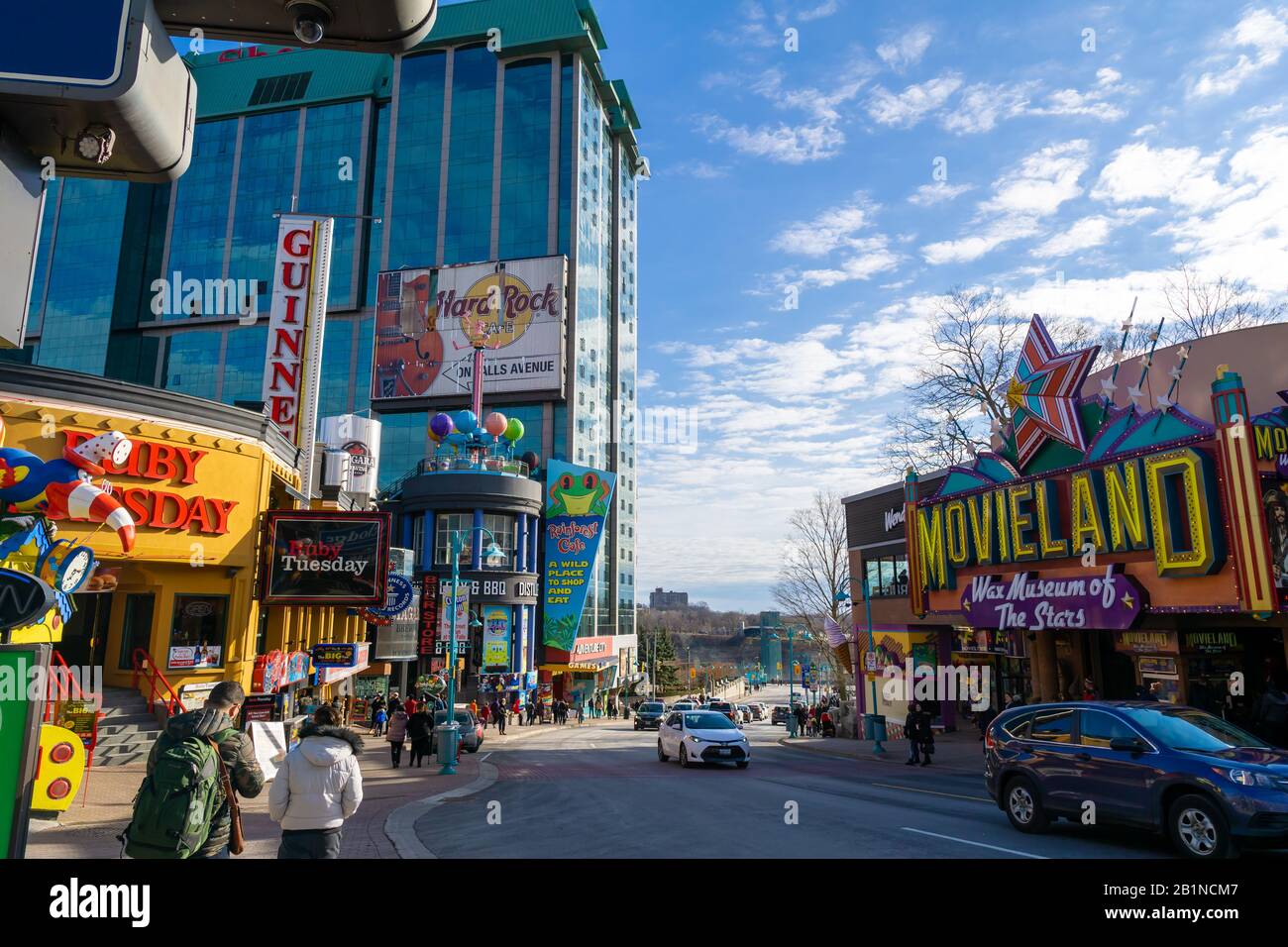 Clifton Hill, as known as the " Street of Fun", one of the major ...