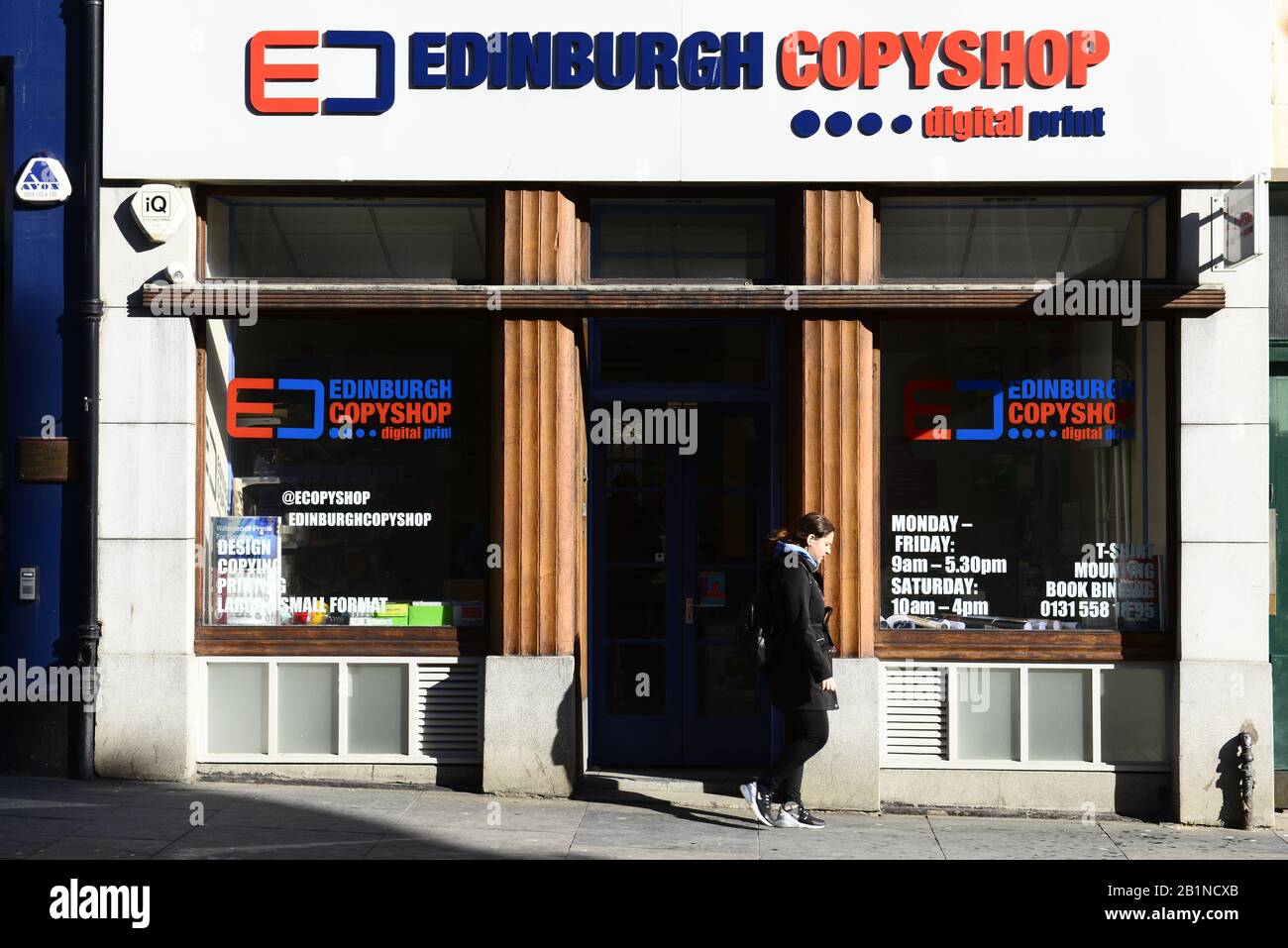 Edinburgh the capital city of Scotland Stock Photo - Alamy