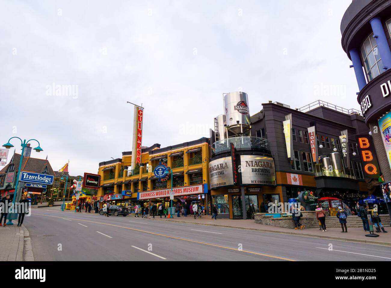 Clifton Hill, as known as the " Street of Fun", one of the major ...