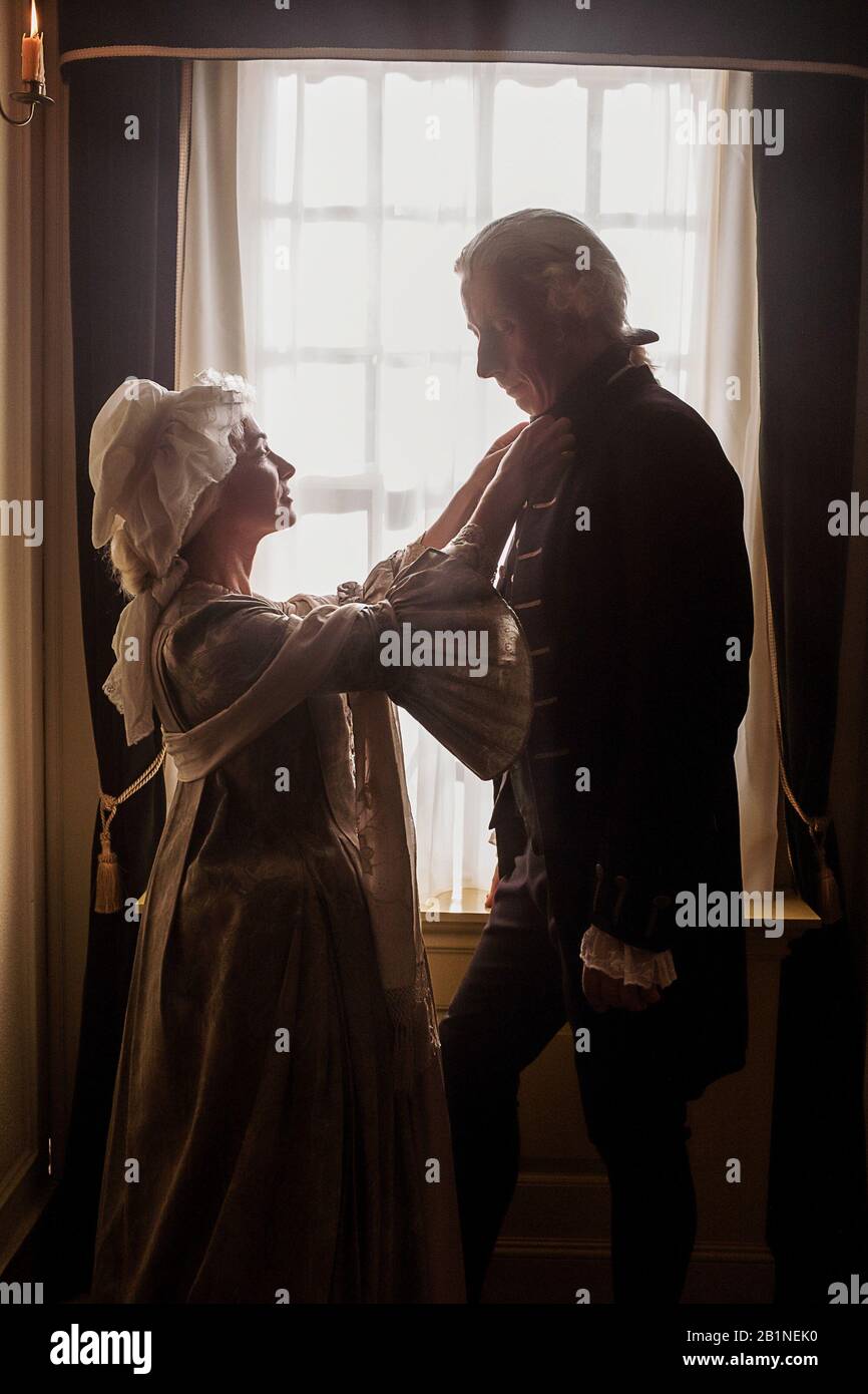 WASHINGTON, right: Nicholas Rowe (as George Washington), (aired Feb. 16 ...