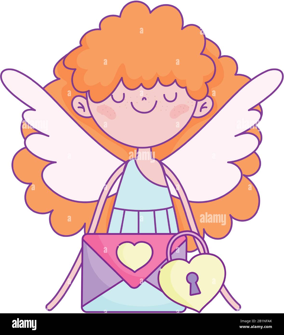 Clouds cupid Stock Vector Images - Alamy