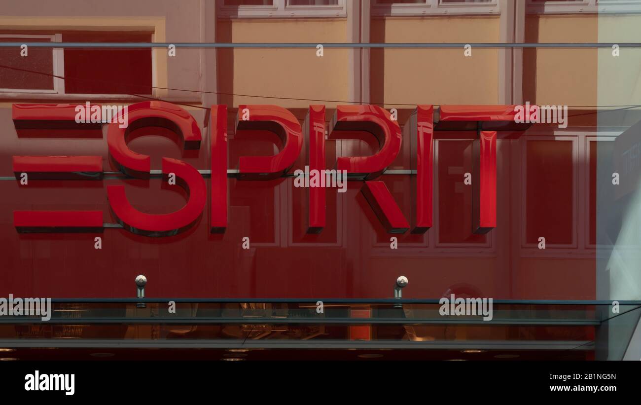 Clothing esprit logo hi-res stock photography and images - Alamy