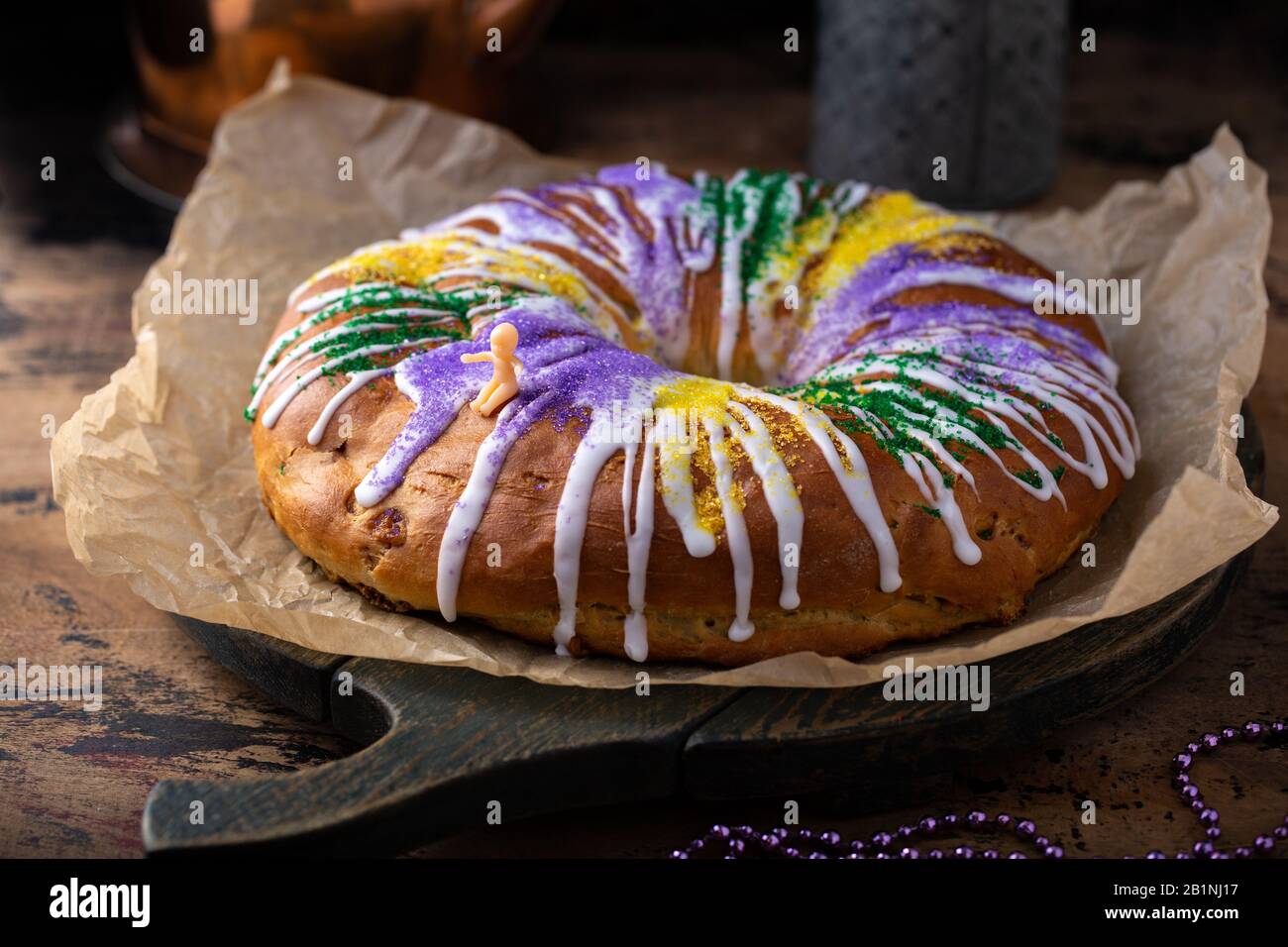 King Cake Drawing
