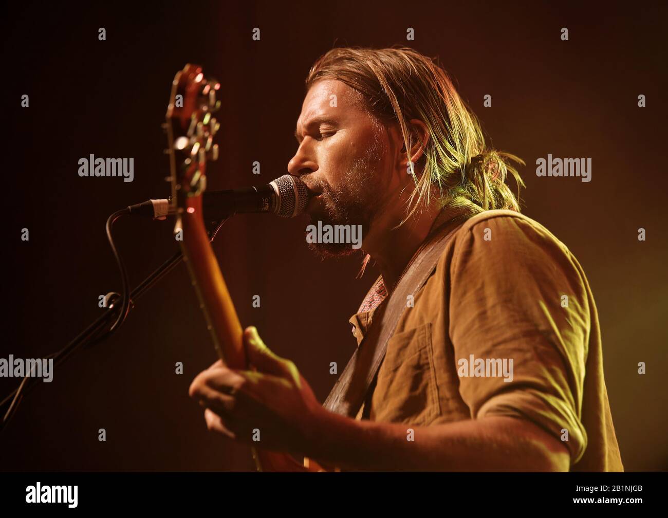 Teskey Brothers Performing at Manchester O2 Ritz Featuring: Teskey ...