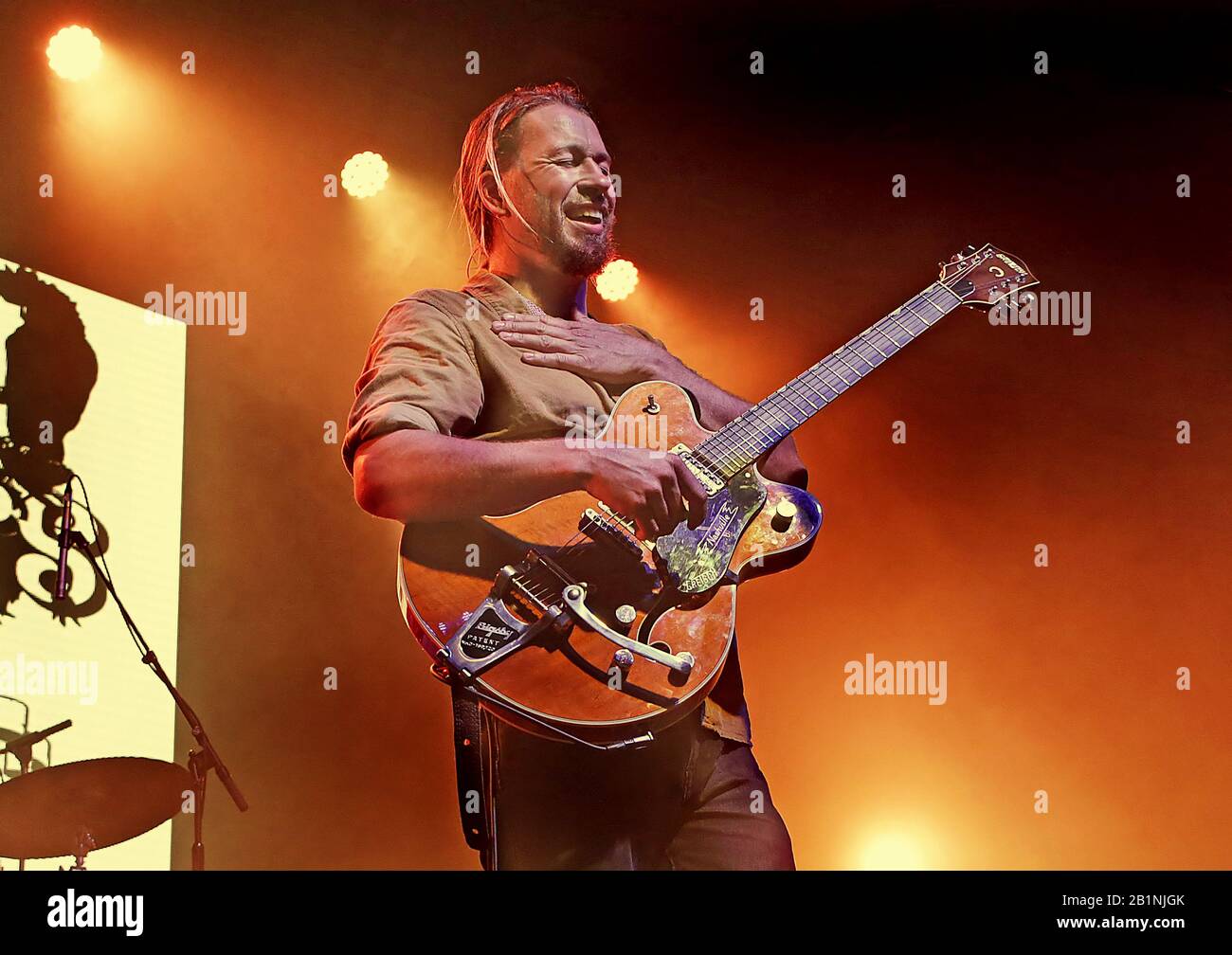 Teskey Brothers Performing at Manchester O2 Ritz Featuring: Teskey ...