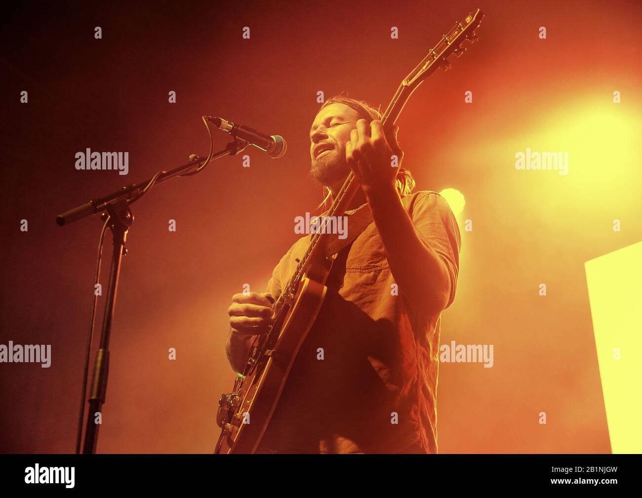 Teskey Brothers Performing at Manchester O2 Ritz Featuring: Teskey ...