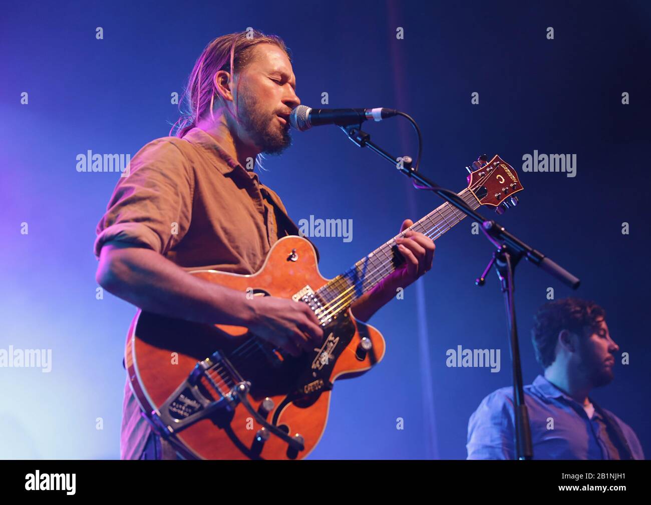 Teskey Brothers Performing at Manchester O2 Ritz Featuring: Teskey ...