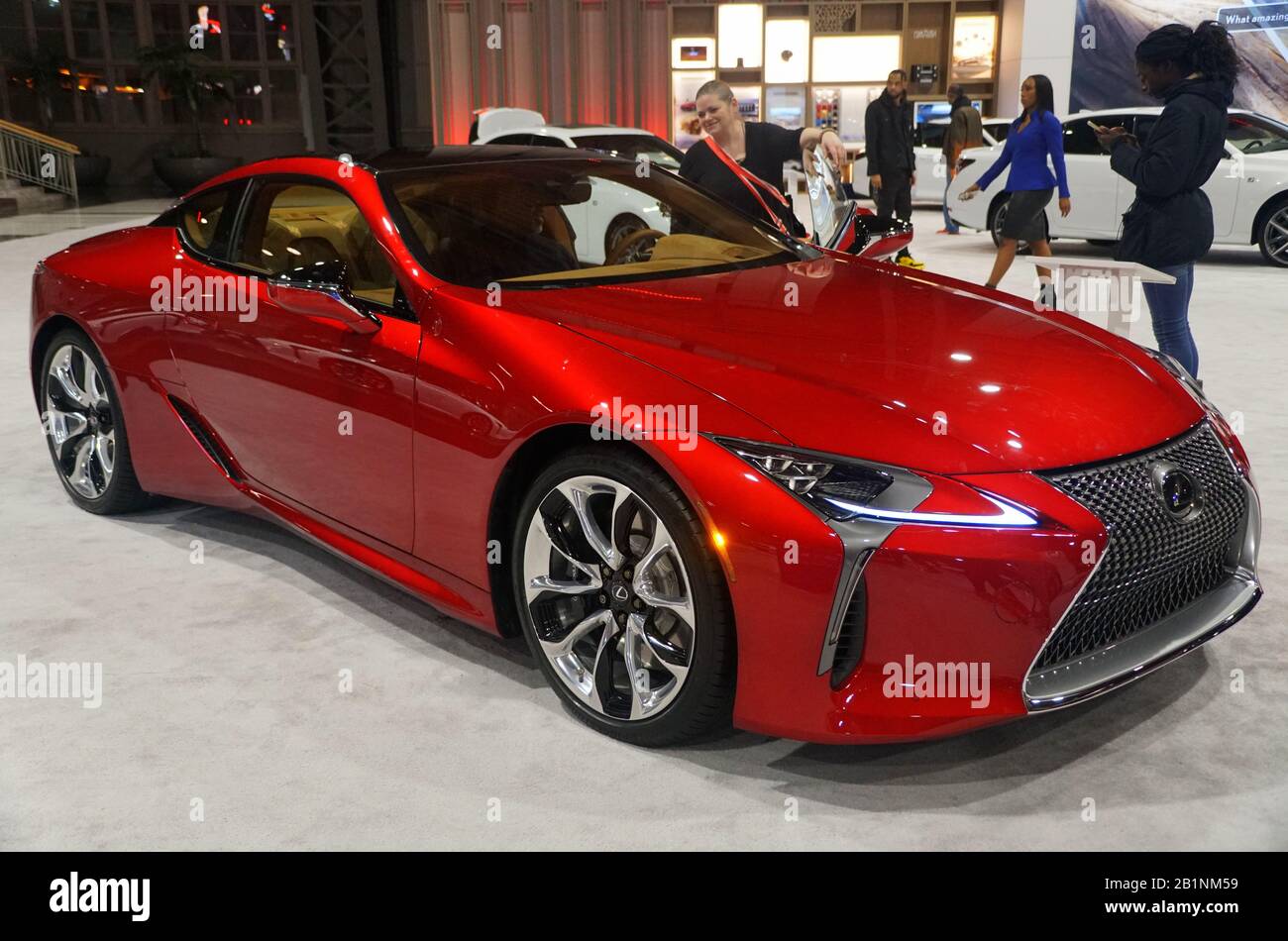 Philadelphia, Pennsylvania, U.S.A - February 9, 2020 - The side view of ...