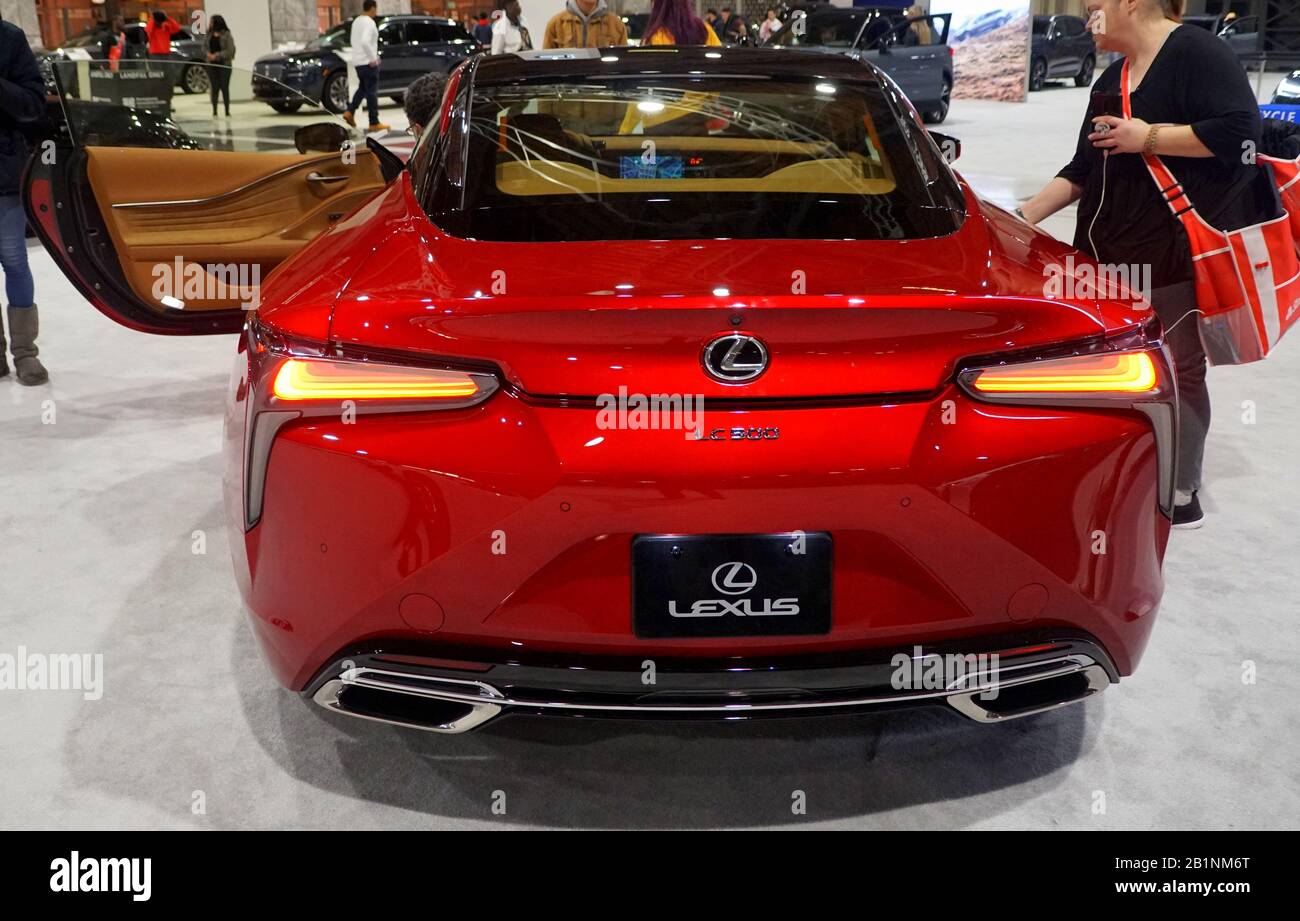 Philadelphia, Pennsylvania, U.S.A - February 9, 2020 - The rear view of ...