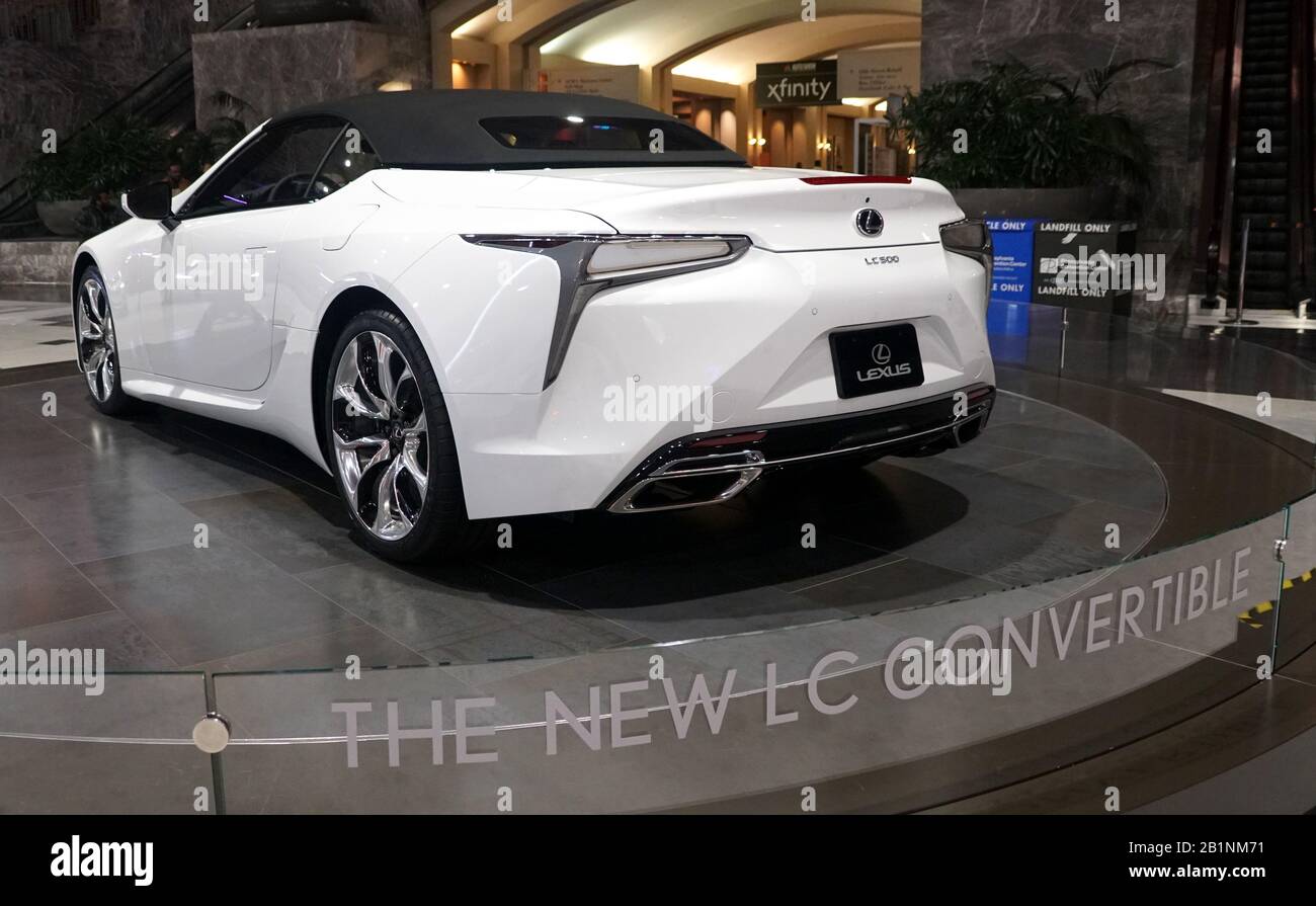 Philadelphia, Pennsylvania, U.S.A - February 9, 2020 - The side view of ...