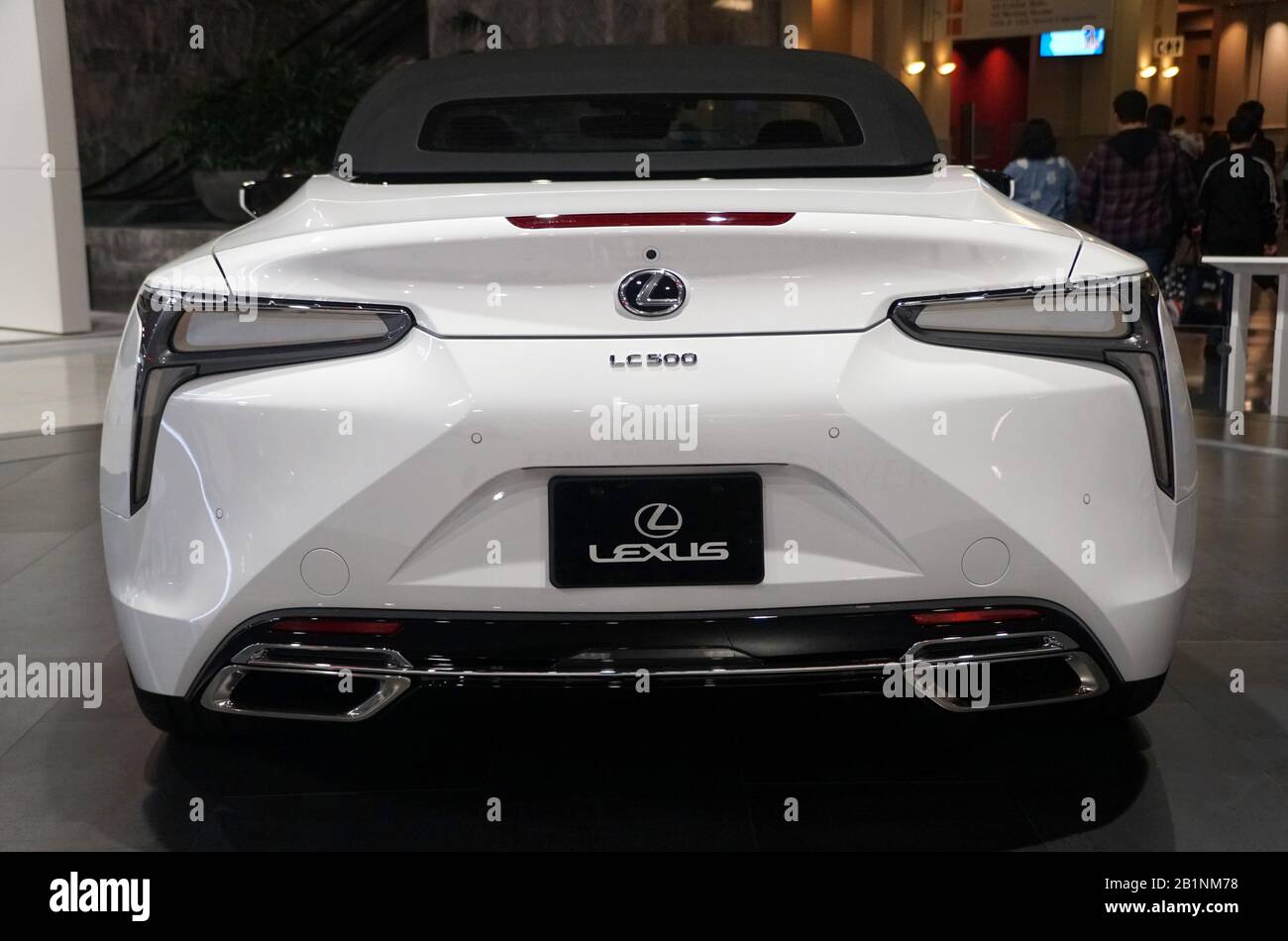 Philadelphia, Pennsylvania, U.S.A - February 9, 2020 - The rear view of ...