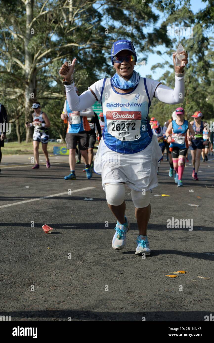 African senior athlete marathon hi-res stock photography and images - Alamy