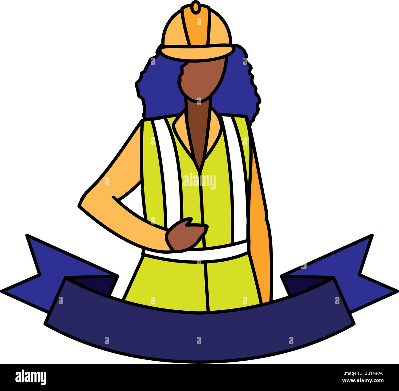 technician man in uniform on white background vector illustration ...