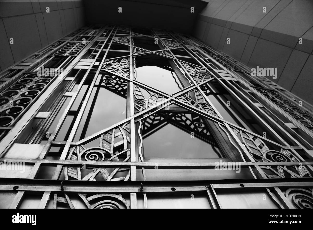Asian art deco Black and White Stock Photos & Images - Alamy