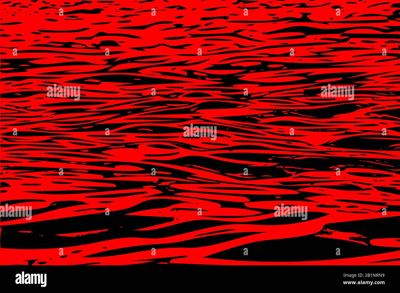 Fiery red water with ripples illustration Stock Photo - Alamy