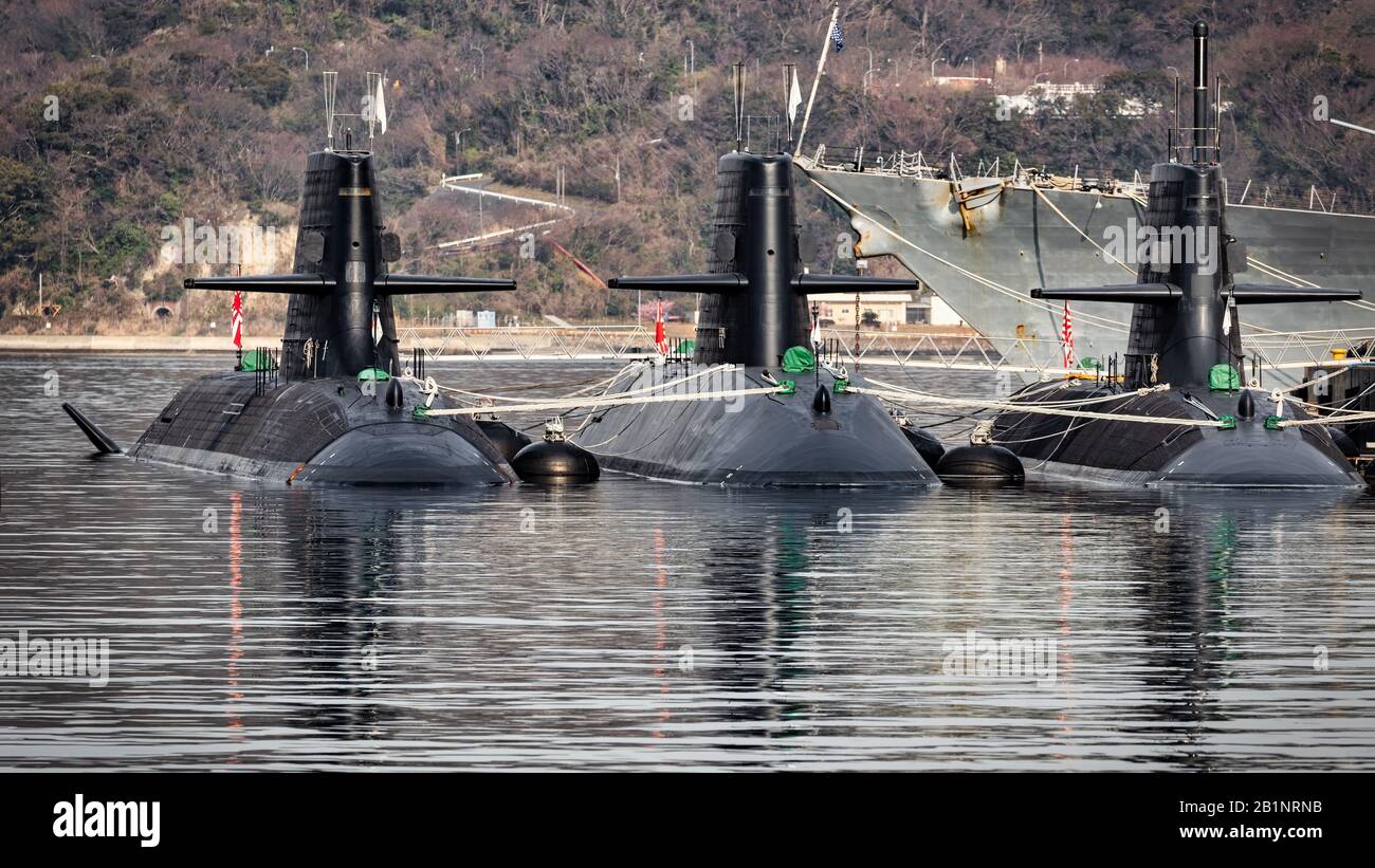 Jmsdf submarine hi-res stock photography and images - Alamy