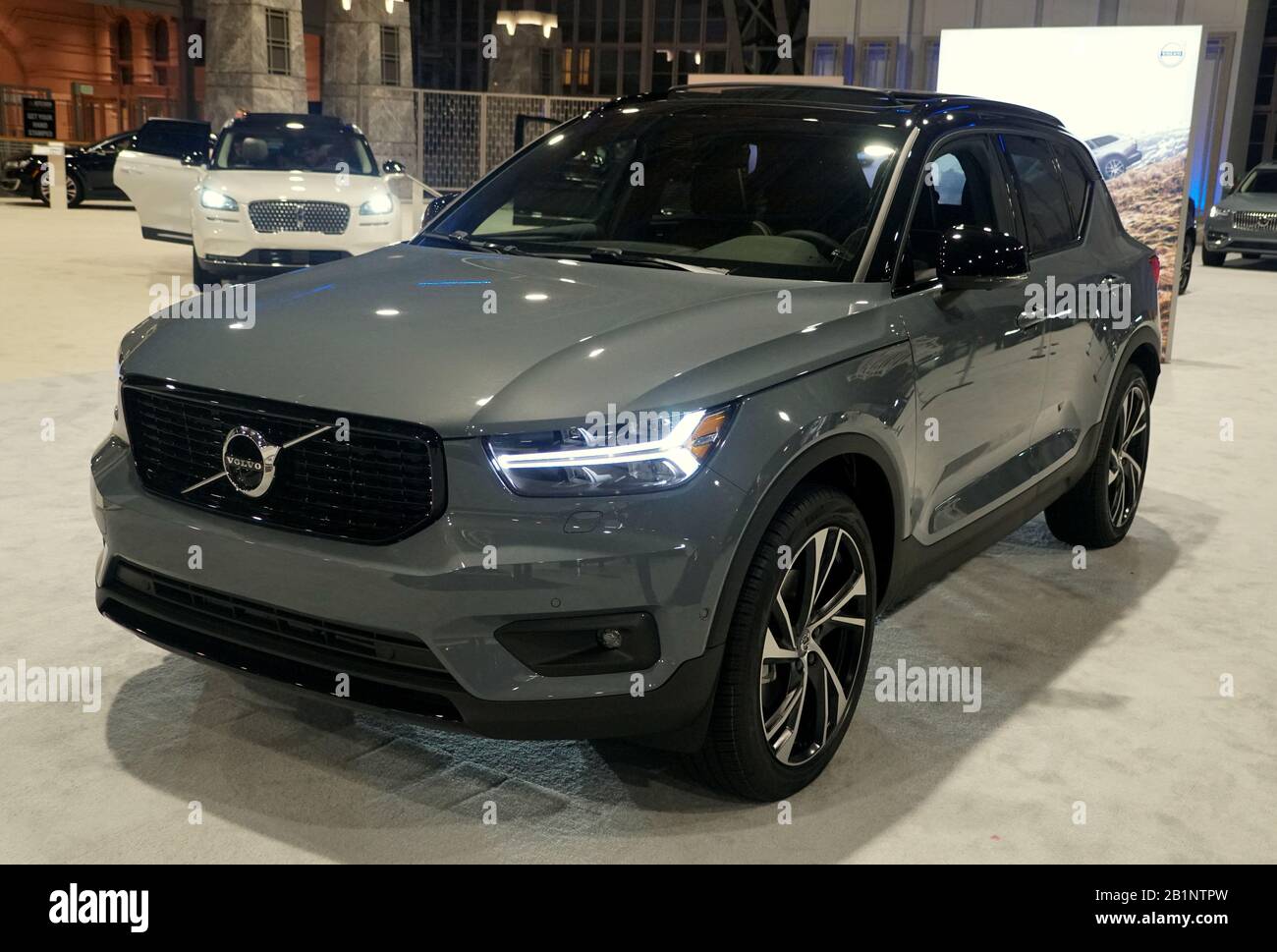 Philadelphia, Pennsylvania, U.S.A - February 10, 2020 - The grey color ...