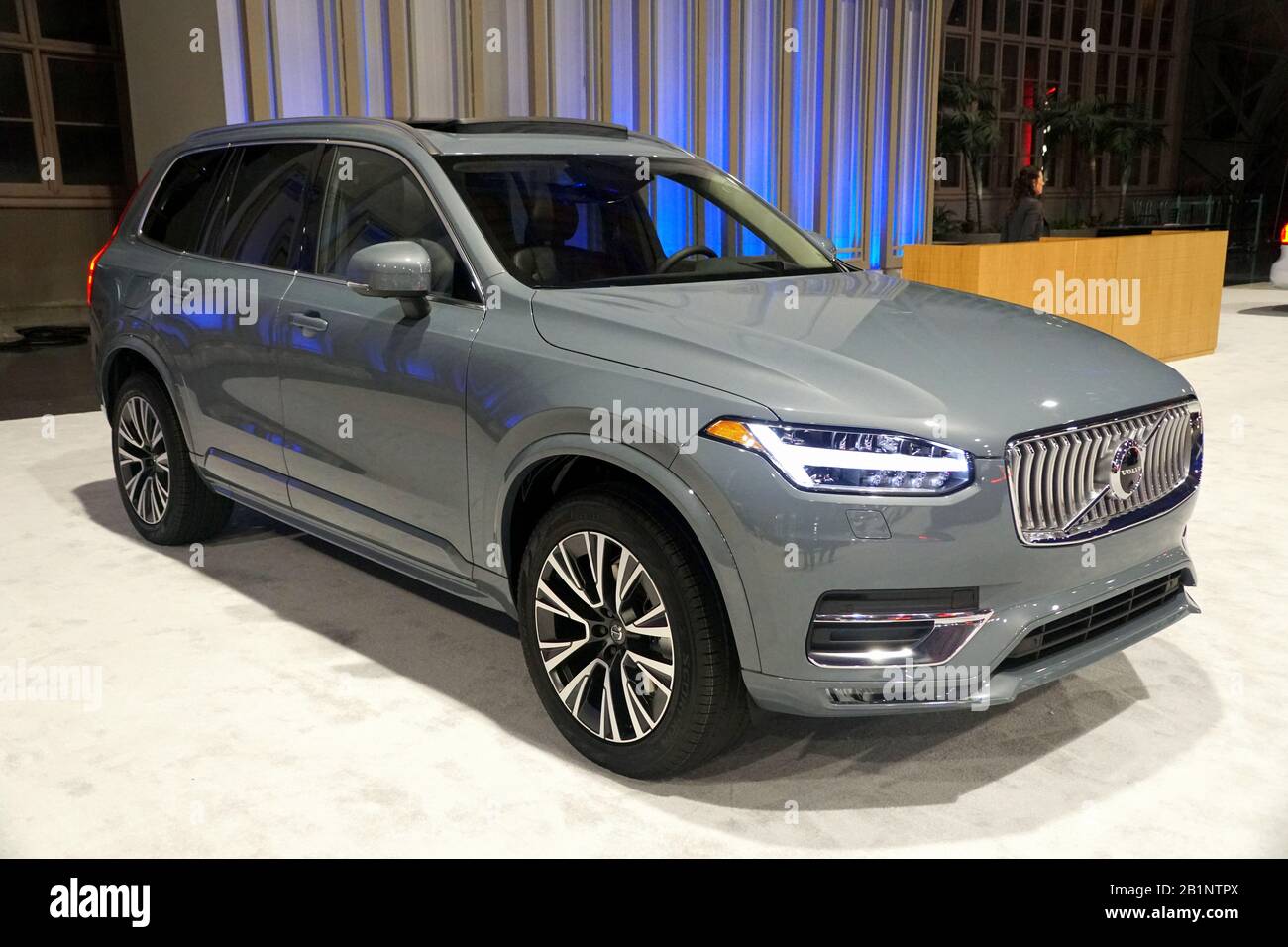 Philadelphia, Pennsylvania, U.S.A - February 10, 2020 - The grey color ...