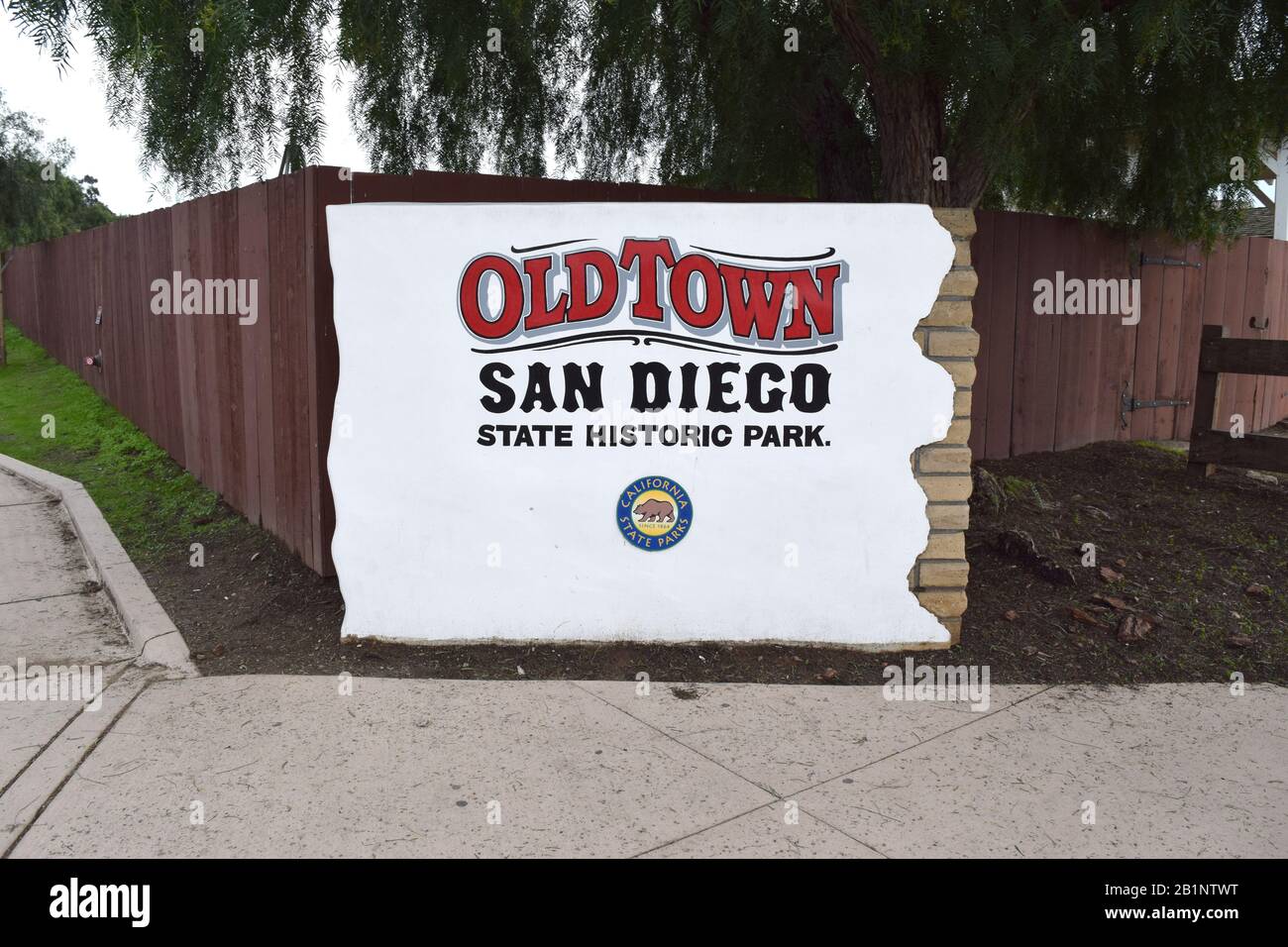 Old town state historic park san diego san diego hi-res stock ...