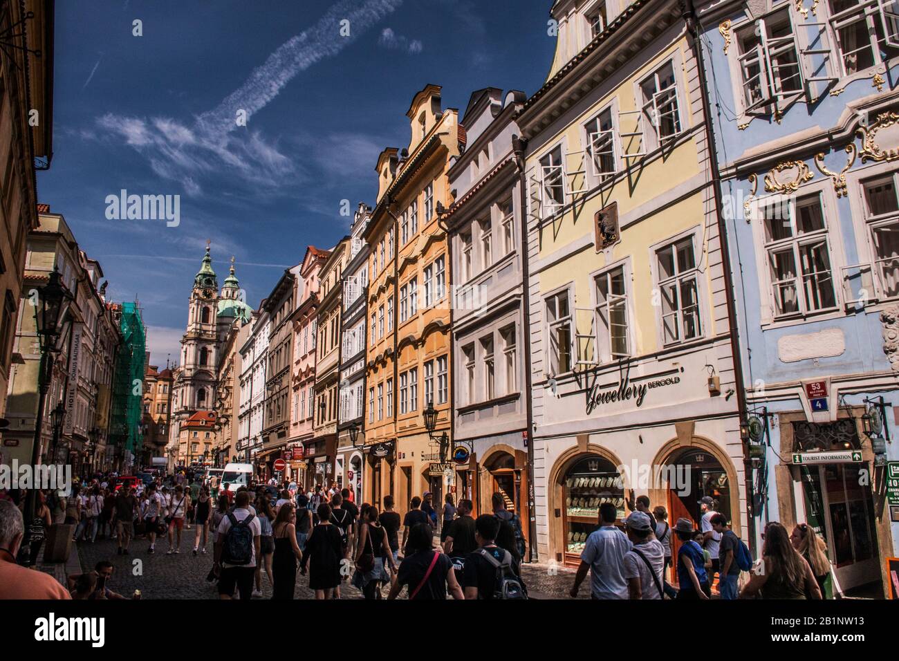 Mostecka street prague hi-res stock photography and images - Alamy